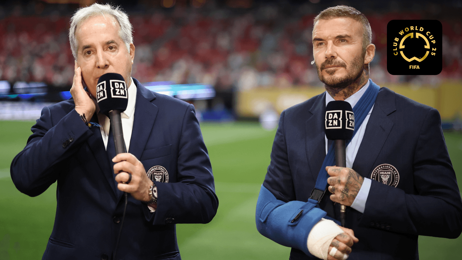 شاهد السير ديفيد بيكهام: "نحن فخورون جدًا بهذه اللحظة" على الإنترنت | DAZN MR