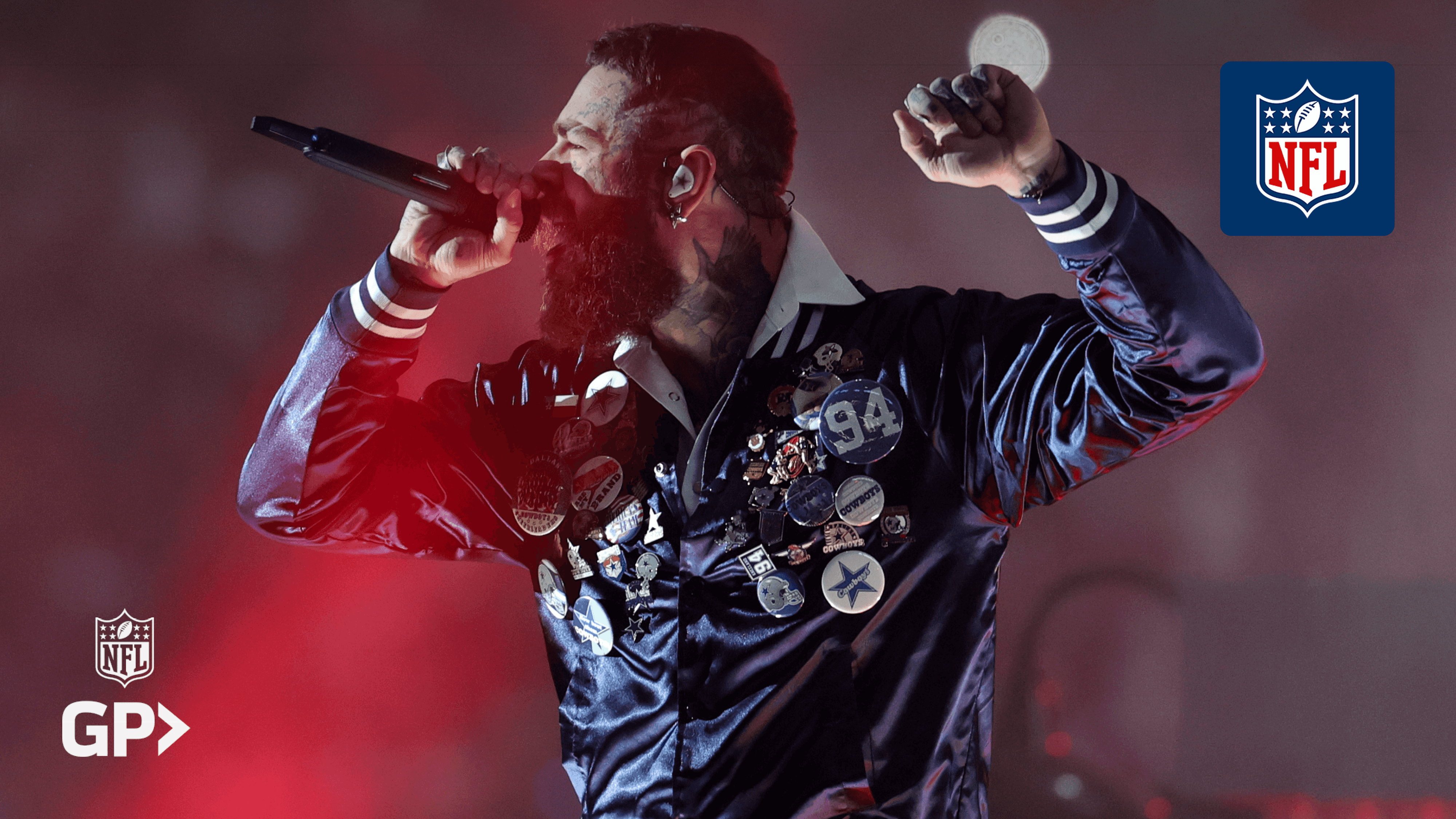 Watch Post Malone's Thanksgiving Halftime Show Live Stream Online | DAZN AU