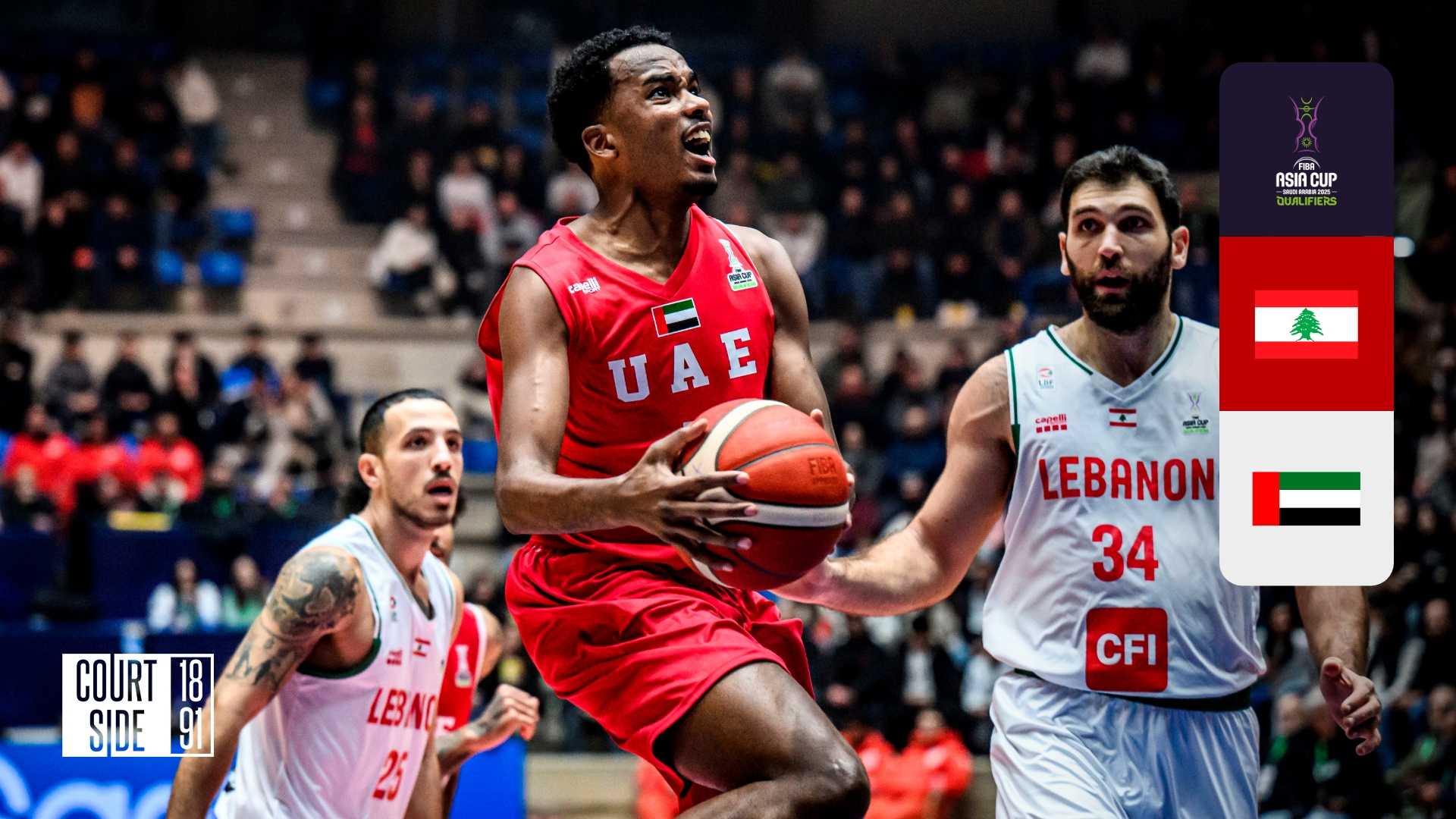 Watch Lebanon vs. United Arab Emirates Live Stream | DAZN CA