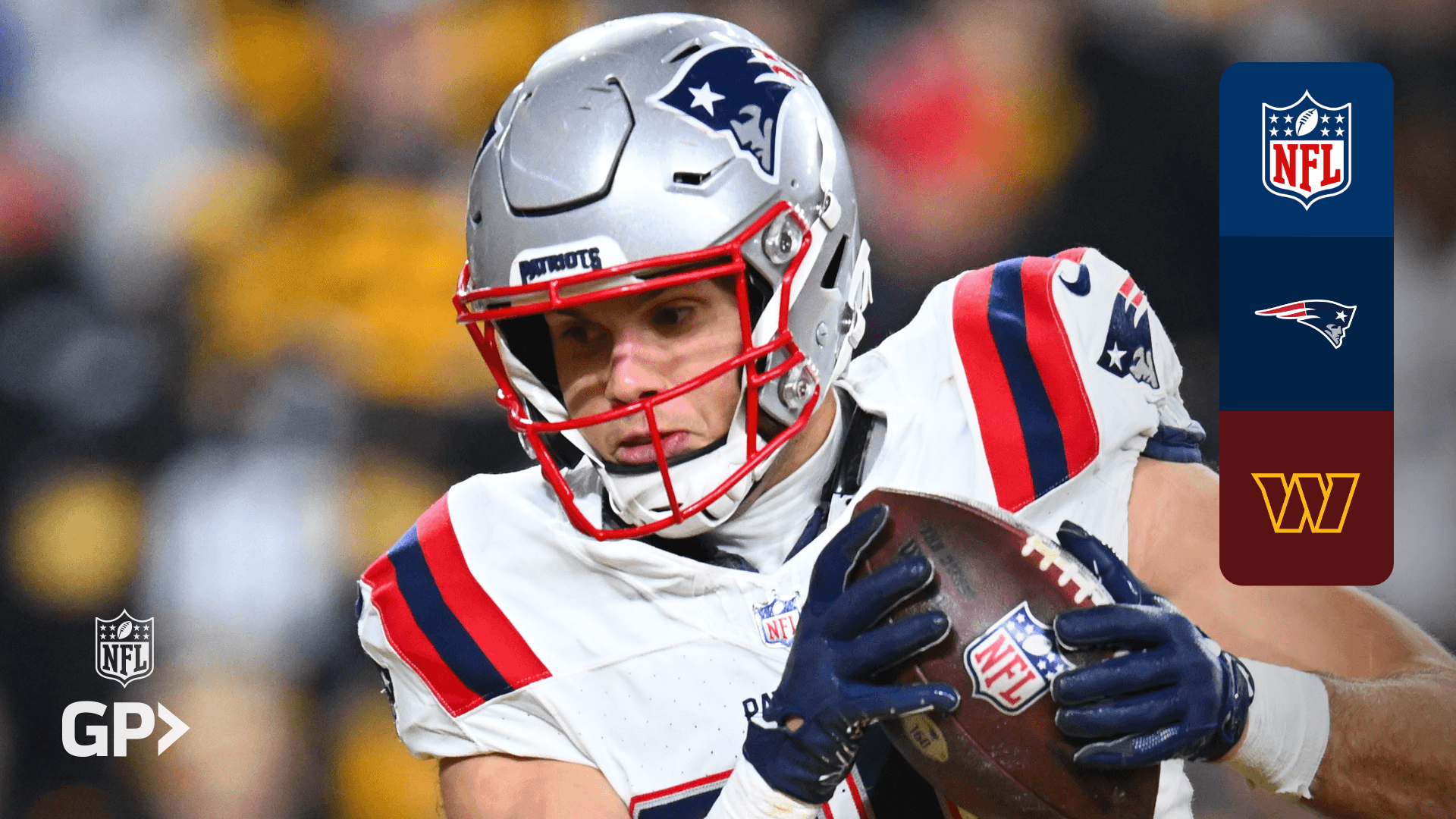 Assista a Patriots x Commanders (narração em português) ao vivo | DAZN BR