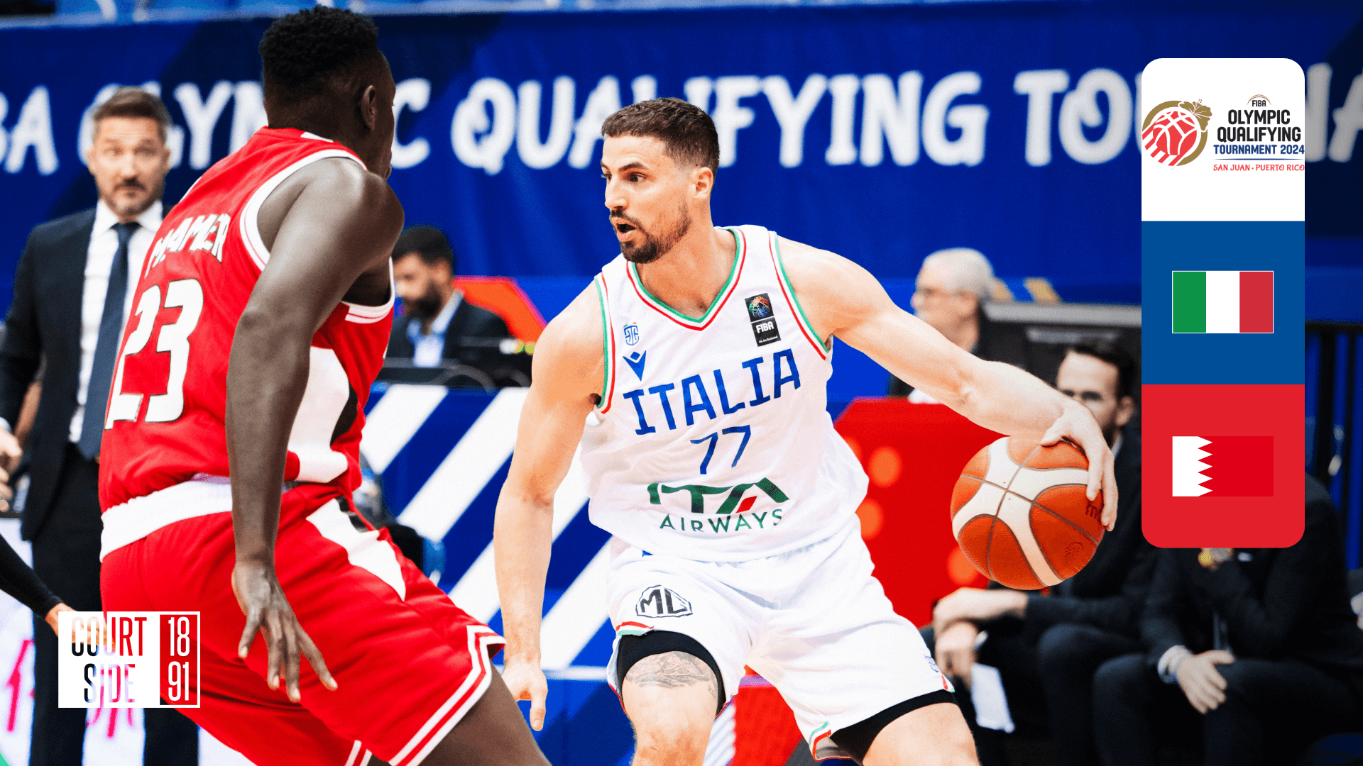 Watch Bahrain vs Italy Live Stream | DAZN TW