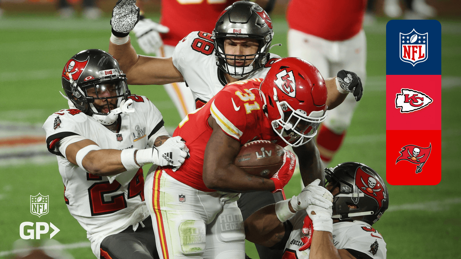 Assista agora mesmo a Super Bowl LV: Chiefs vs. Buccaneers | DAZN BR