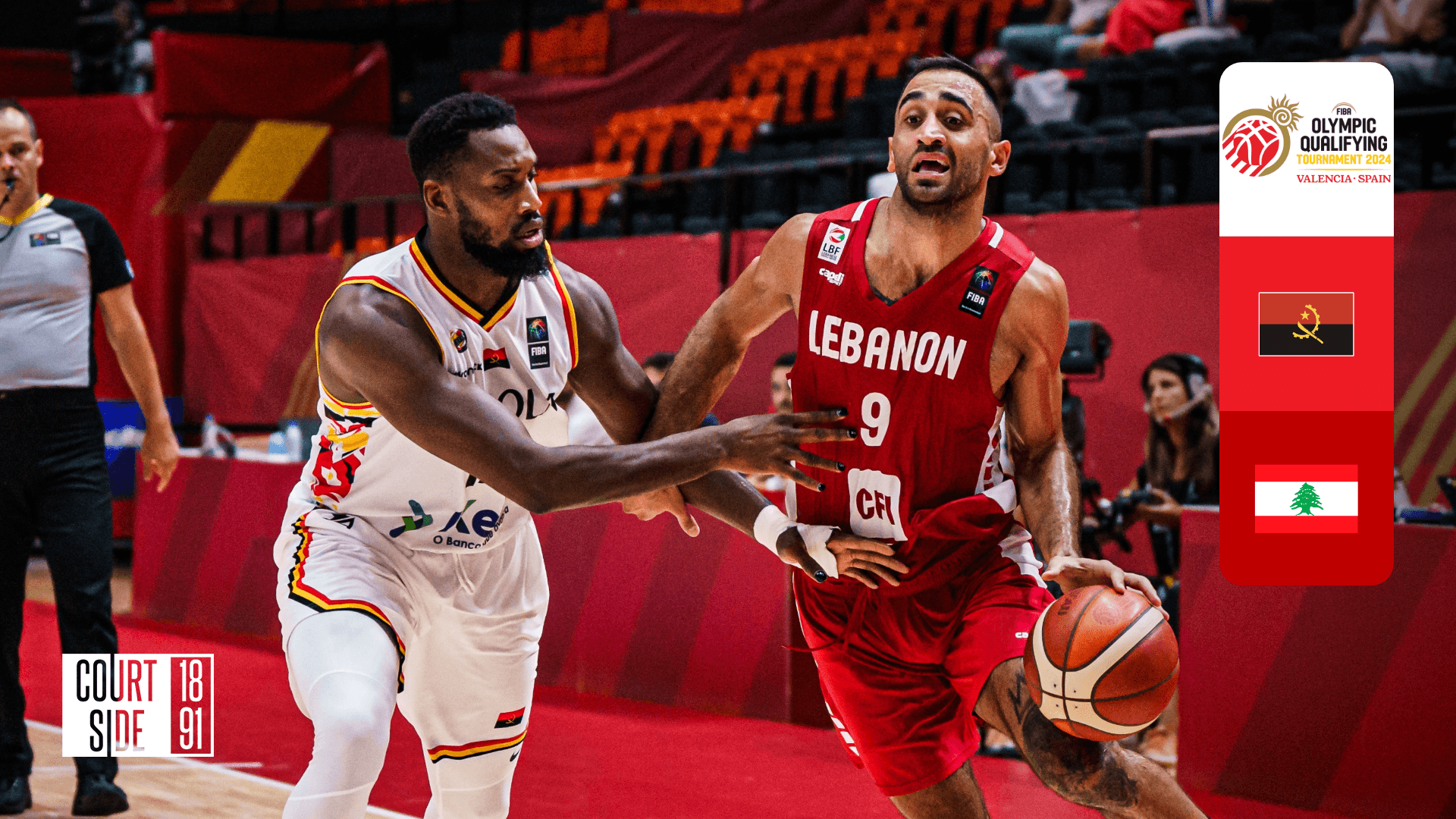 Watch Angola vs. Lebanon Live Stream | DAZN SB