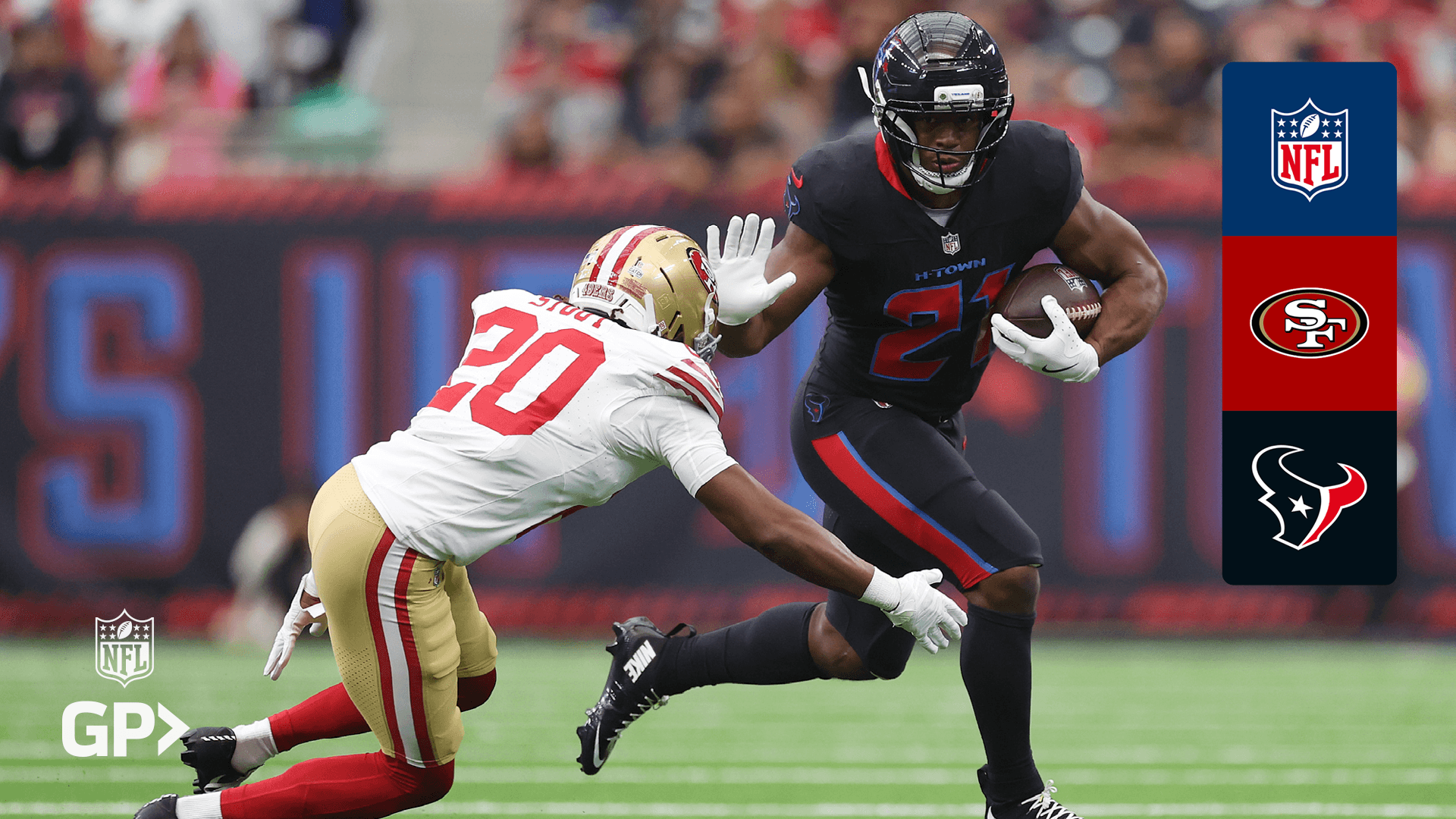 Watch 49ers @ Texans Live Stream Online | DAZN PL