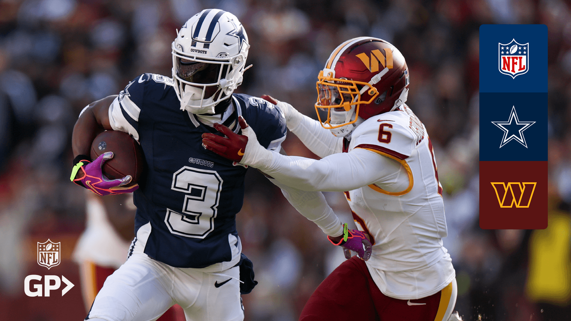 Watch Cowboys @ Commanders Live Stream Online | DAZN CA