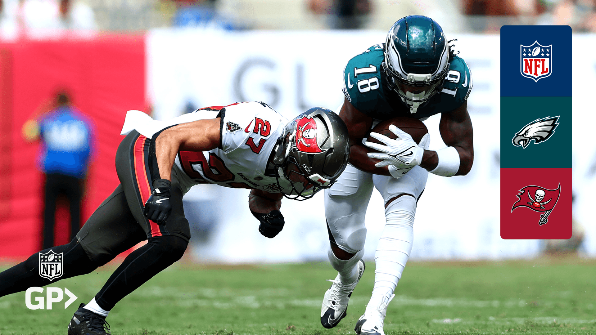 Assista Eagles @ Buccaneers | Português do Brasil ao vivo online | DAZN BR