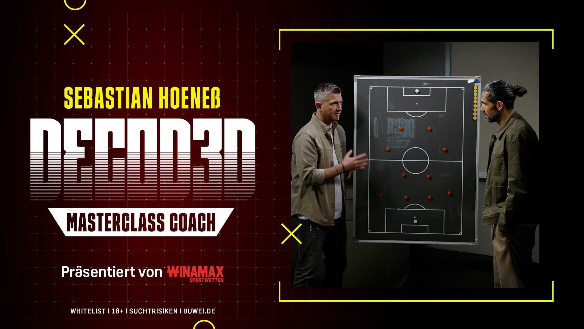DECODED Masterclass Coach | Sebastian Hoeneß | Jetzt Anmelden | DAZN DE