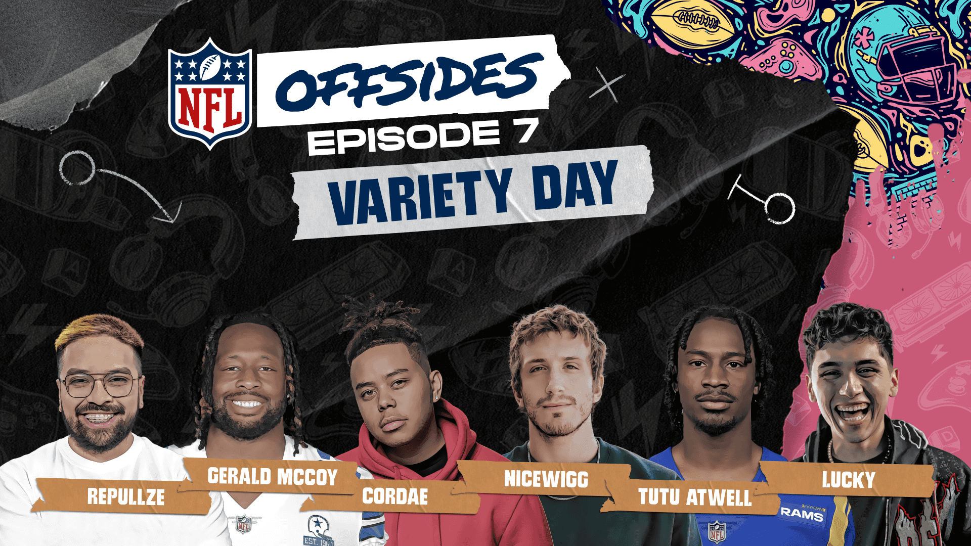 شاهد البث المباشر لـ NFL Offsides: الحلقة 7 | DAZN PS