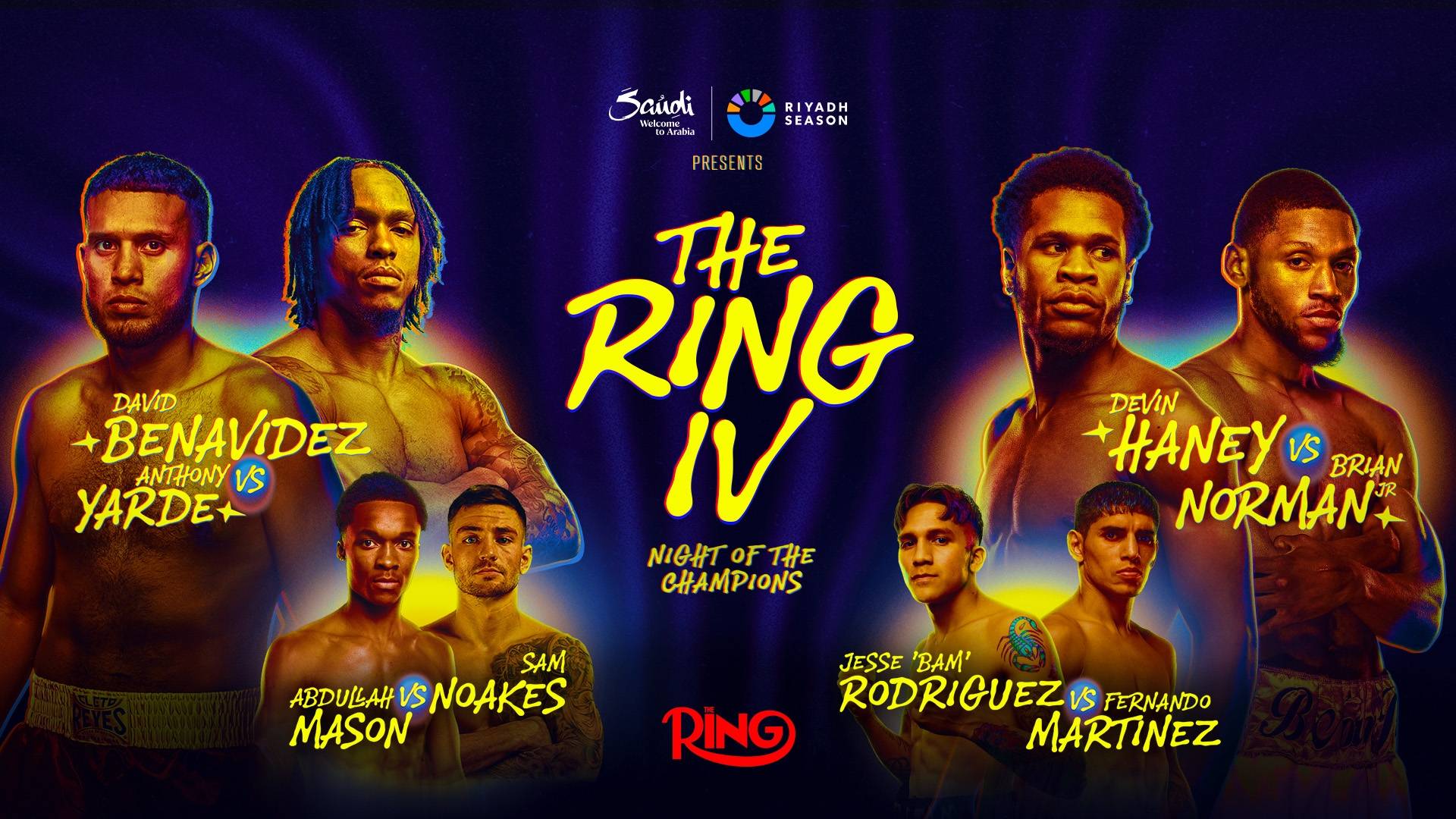 Watch Ring IV: Night of Champions: Full Event Replay Live Stream Online | DAZN DE