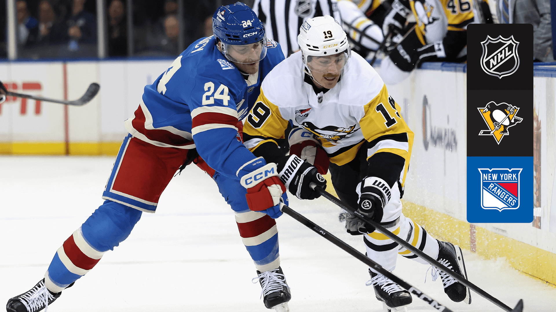 Watch Penguins @ Rangers Live Stream Online | DAZN PM