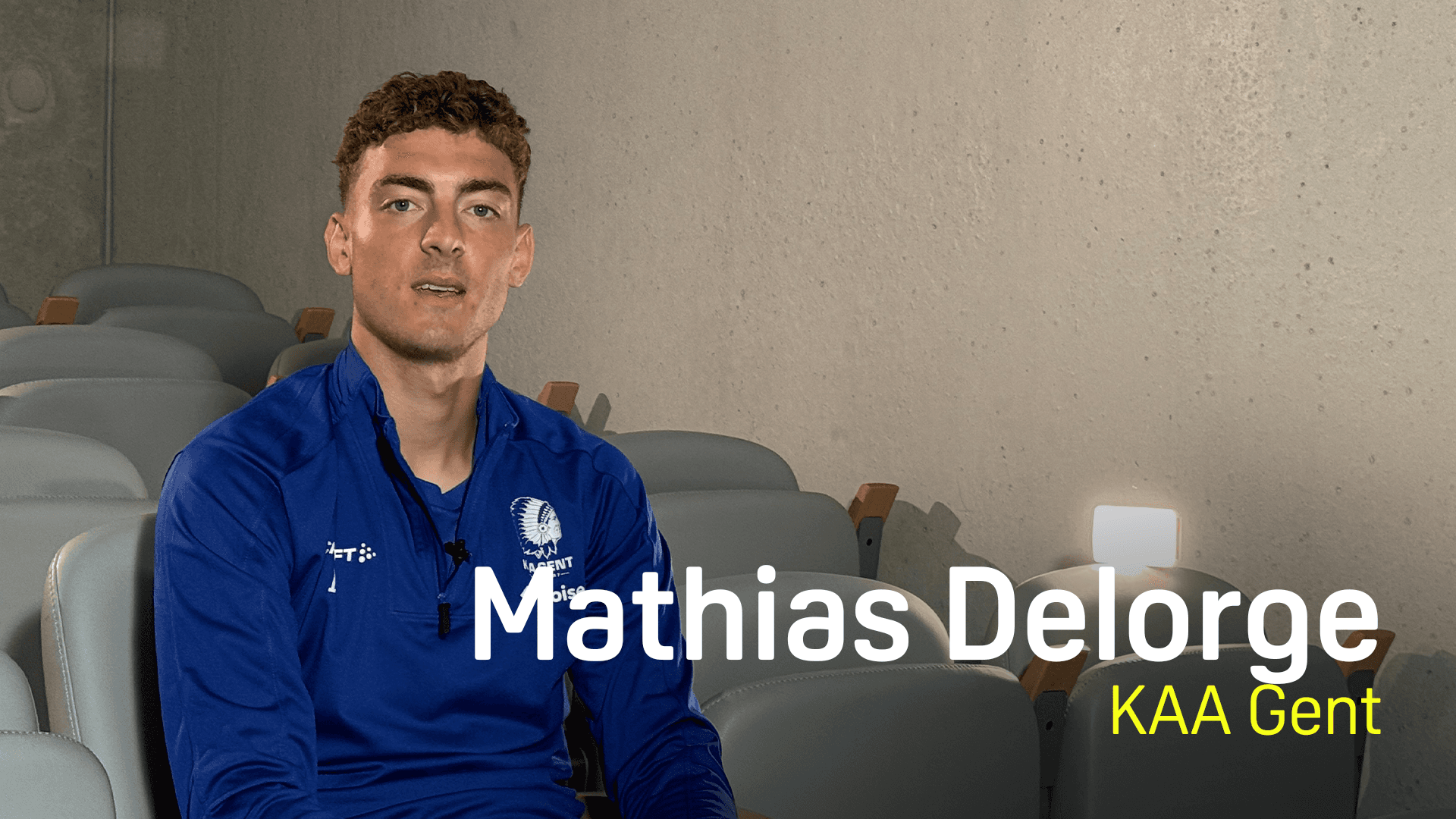 Bekijk Mathias Delorge: "We willen weer aanvallend en mooi voetbal ...