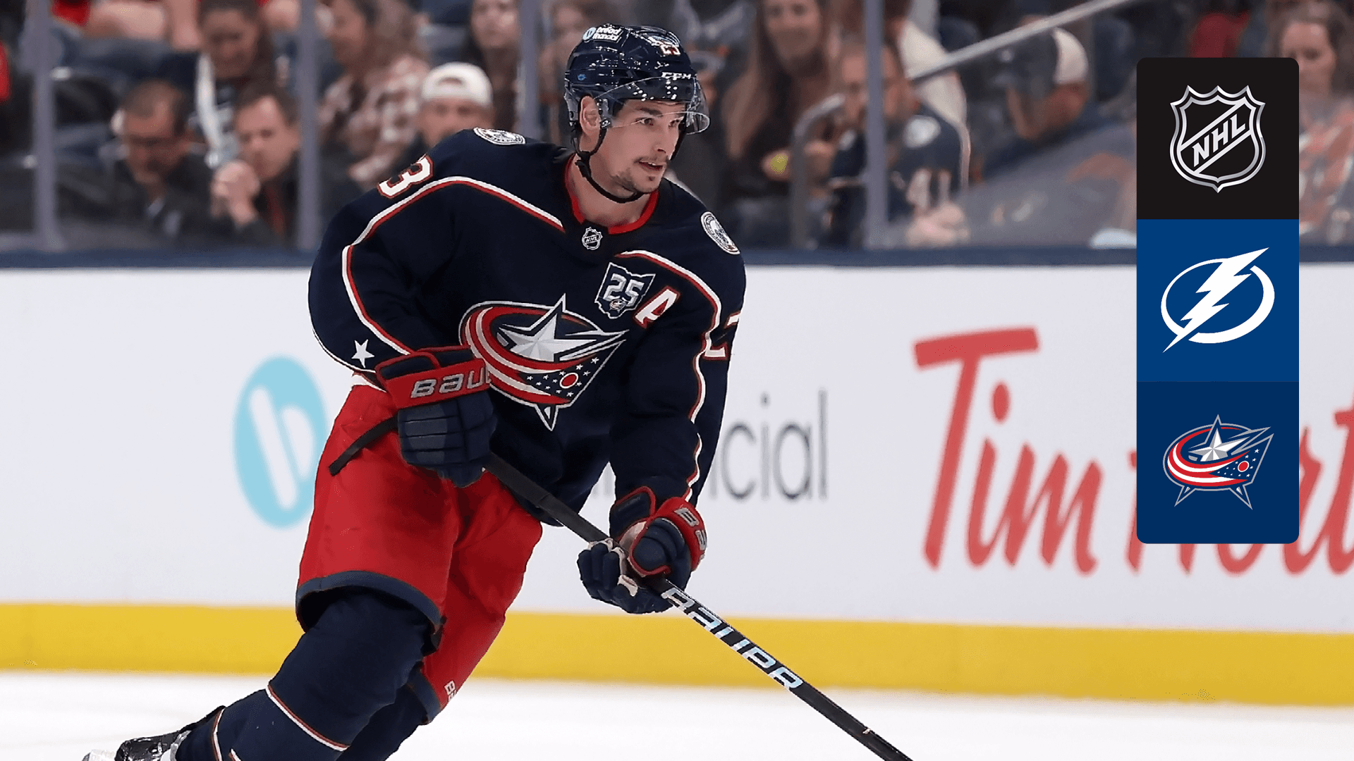 Watch Lightning @ Blue Jackets Live Stream Online | DAZN AE