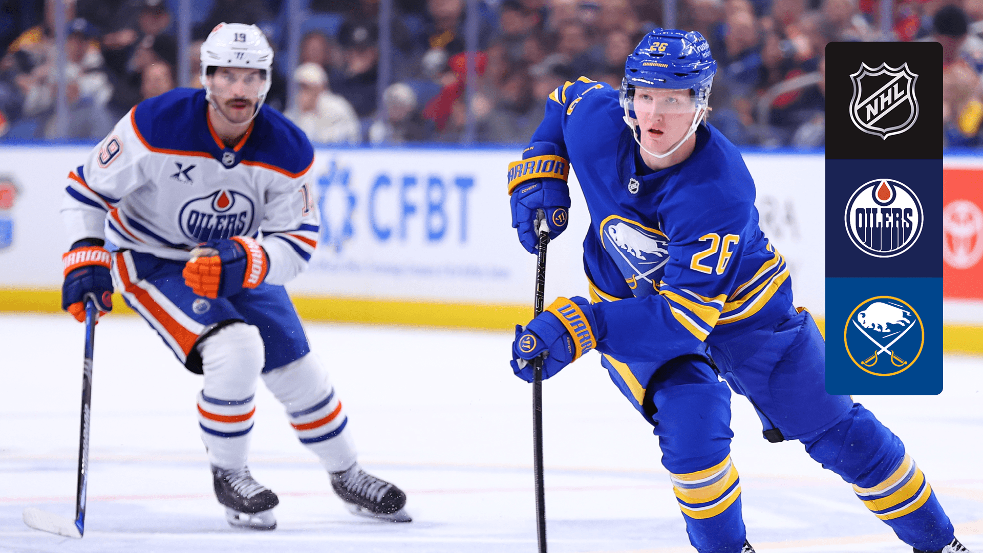Watch Oilers @ Sabres Live Stream Online | DAZN BW