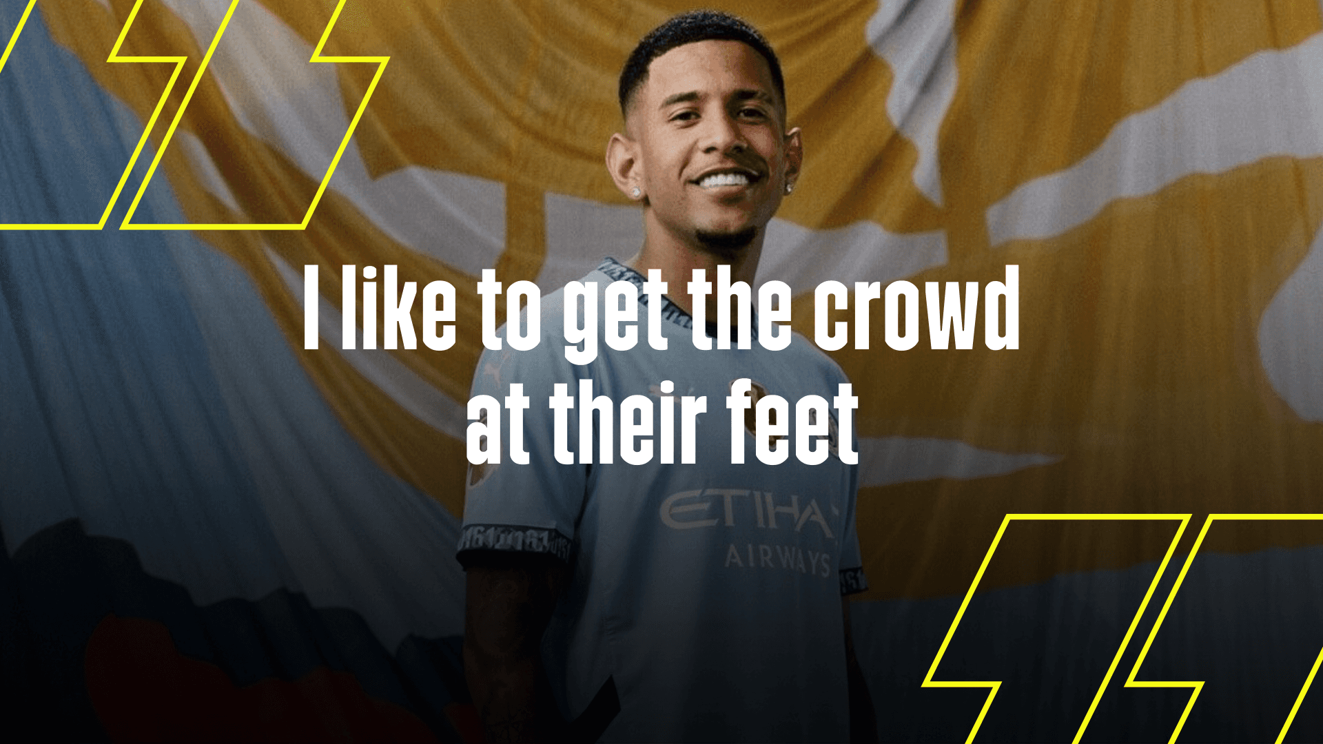 Watch Savinho introduces himself on his arrival at Man. City Online ...