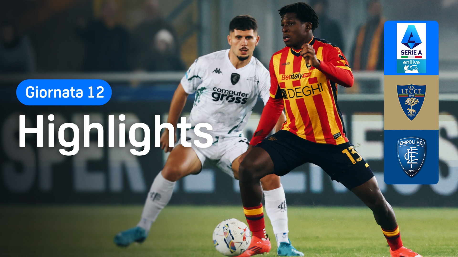Lecce - Empoli Streaming | DAZN IT