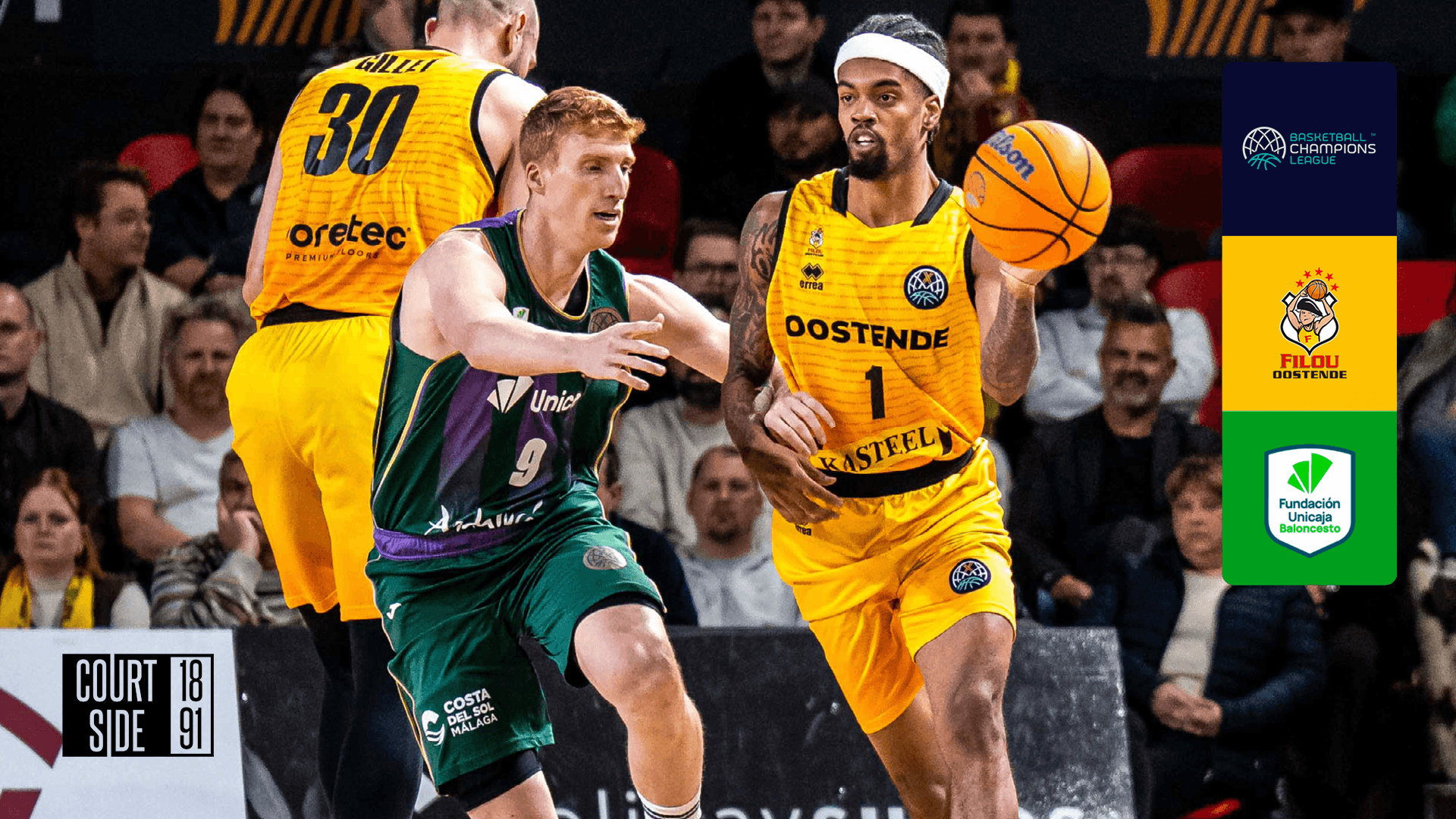 Watch Oostende vs. Málaga Live Stream Online | DAZN NZ