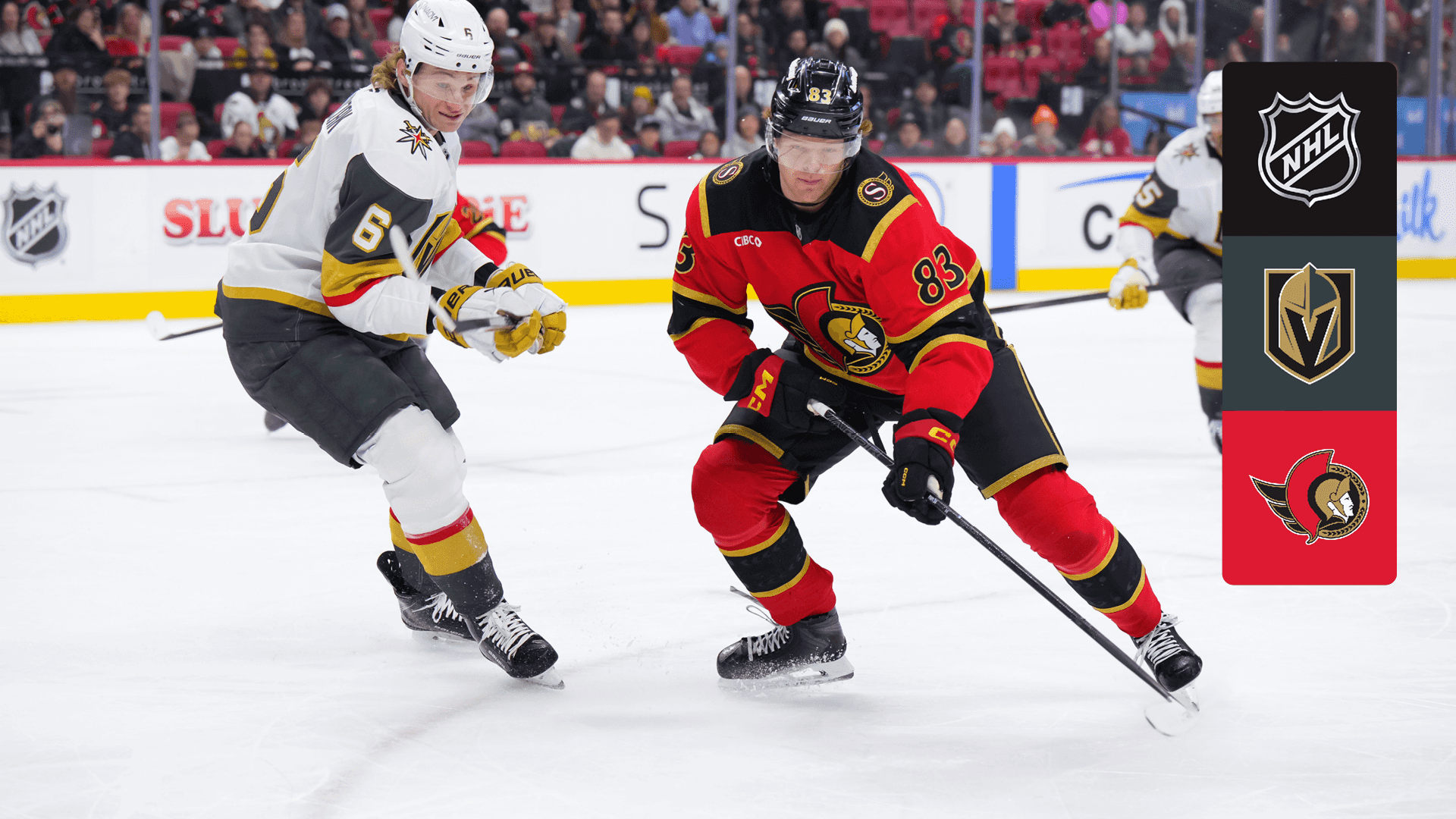 Watch Golden Knights @ Senators Live Stream Online | DAZN PL