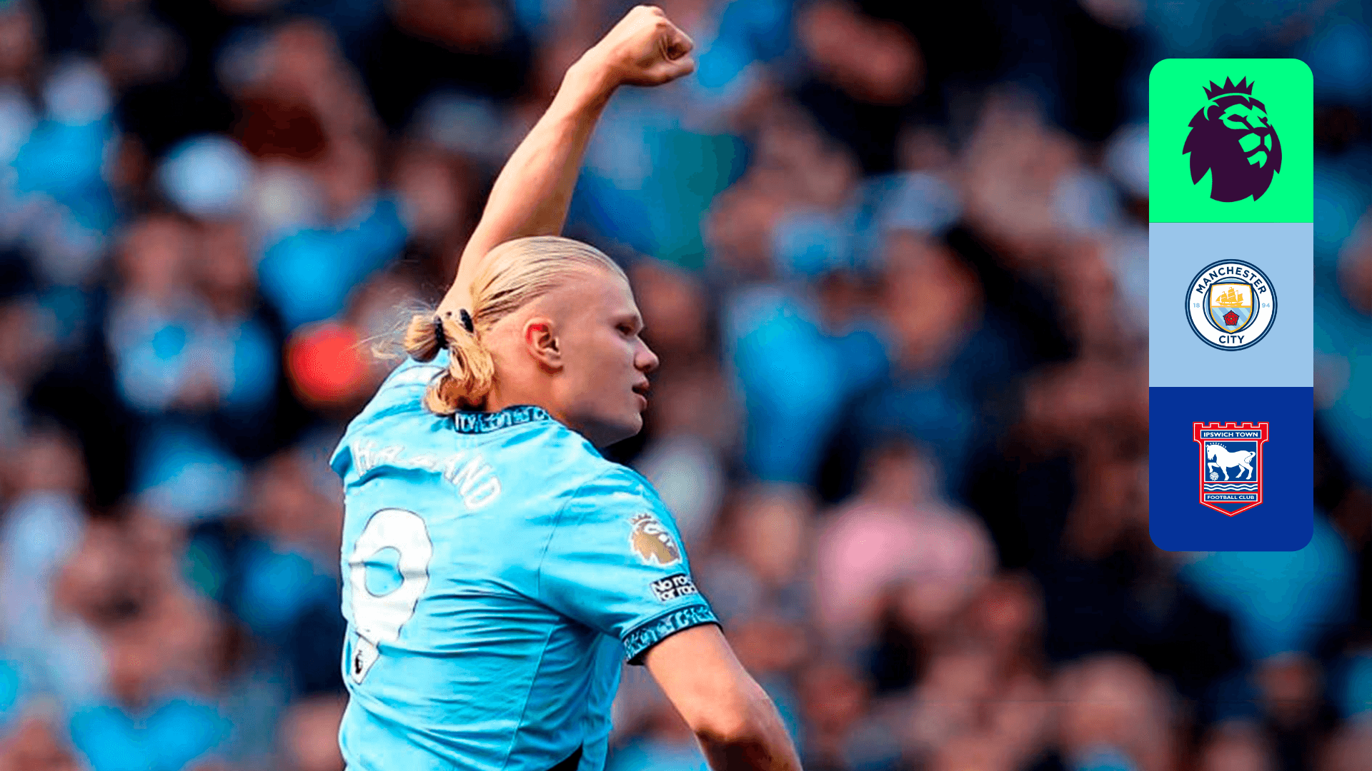 Ver: Erling Haaland | Man. City x Ipswich Town em Direto | DAZN PT