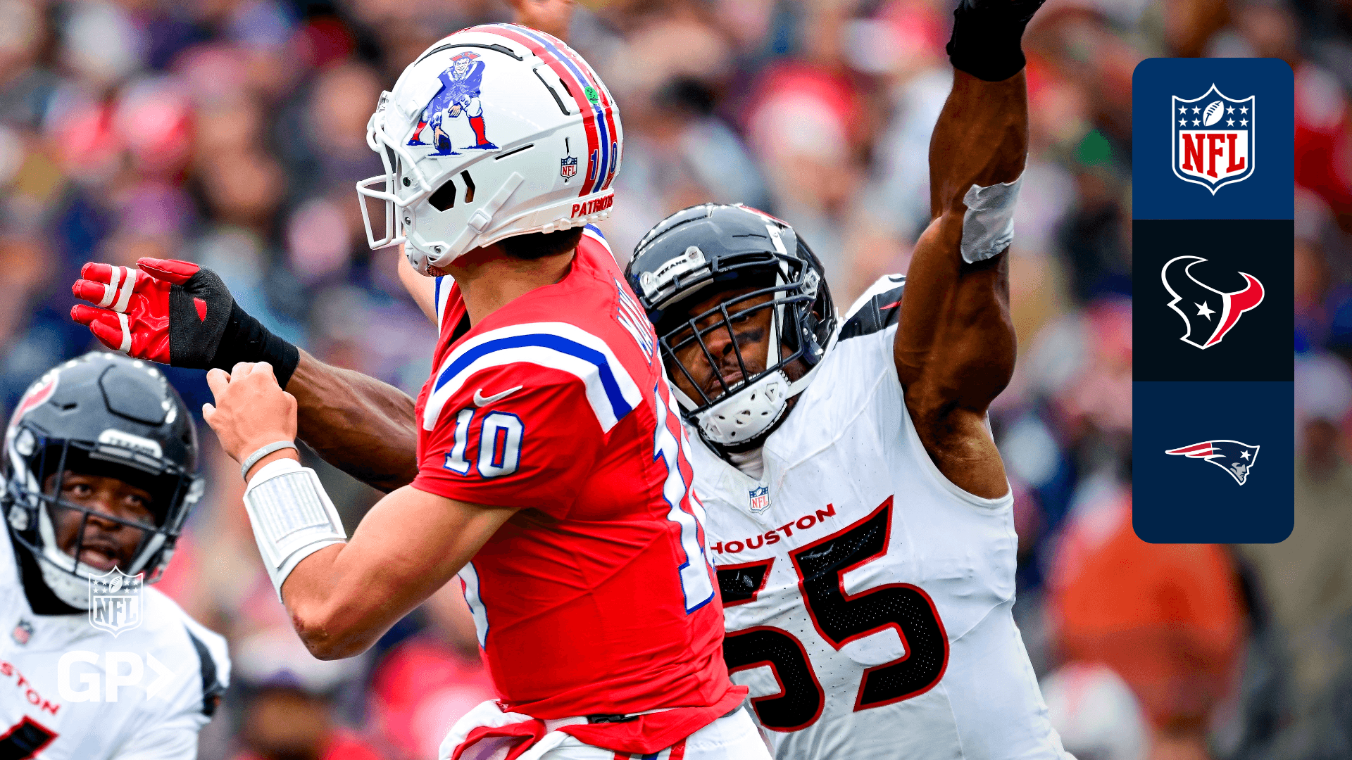 شاهد البث المباشر لـ Texans @ Patriots | DAZN EG