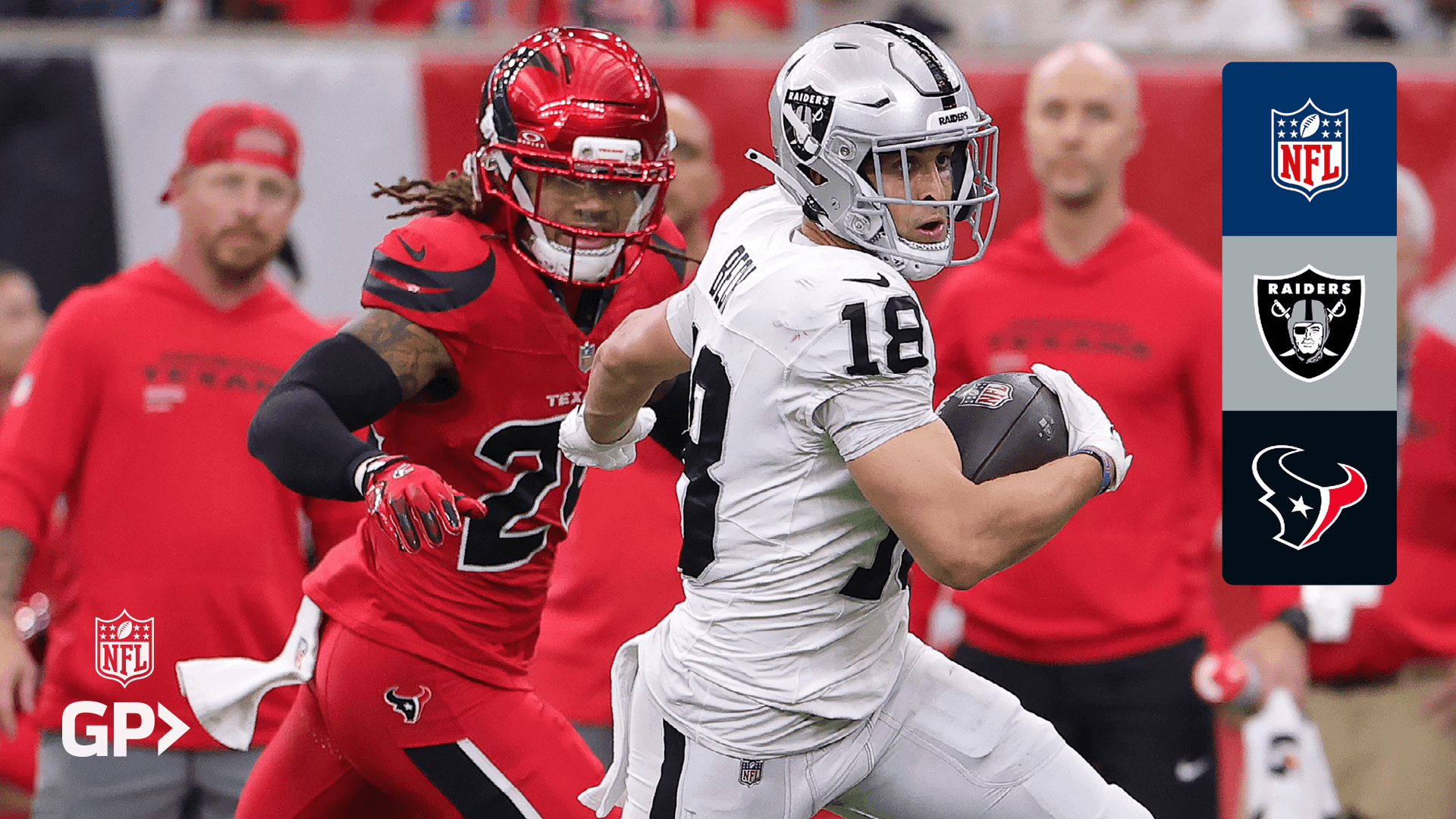 Regarder Raiders @ Texans en Direct Live | DAZN CA