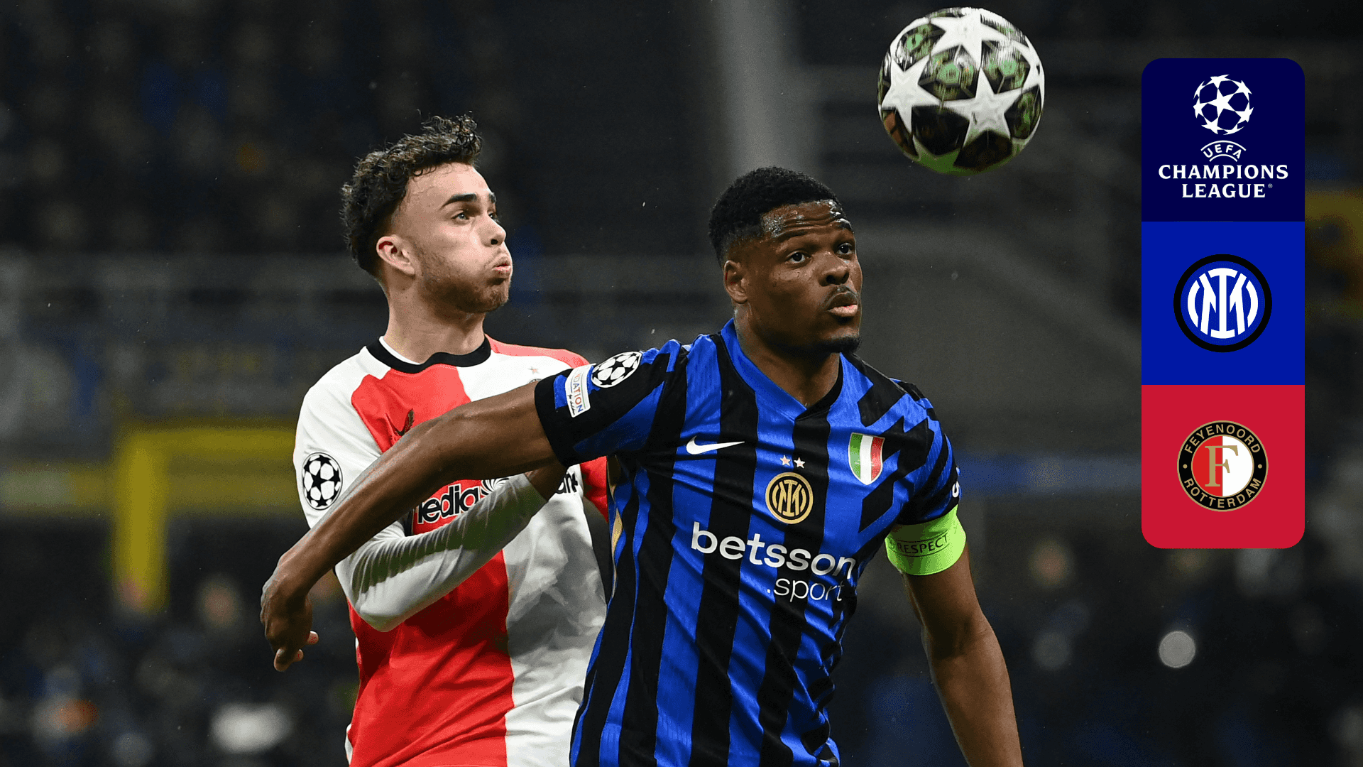 Watch Inter Milan vs. Feyenoord Live Stream | DAZN CA