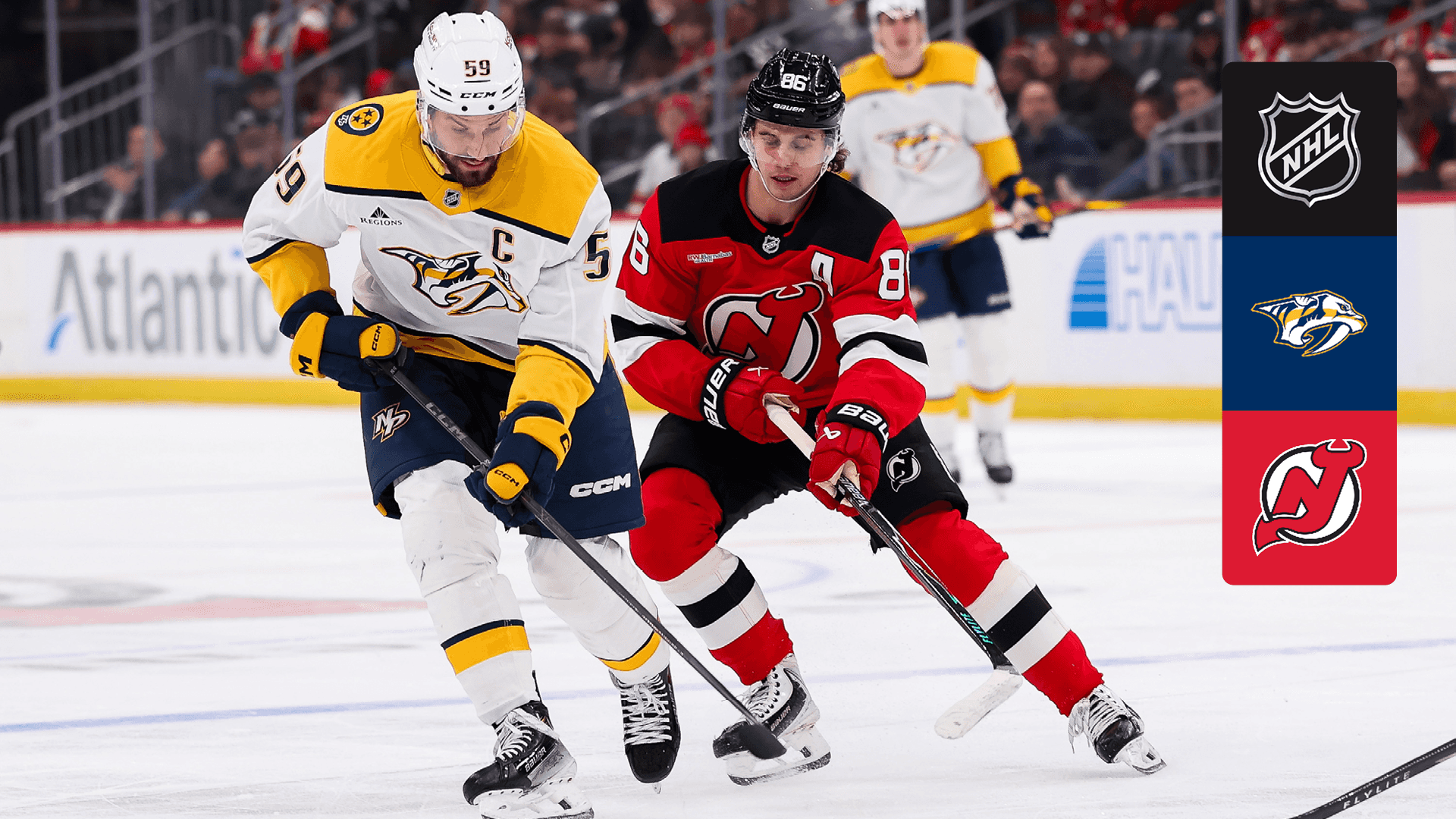 Watch Predators @ Devils Live Stream Online | DAZN ID