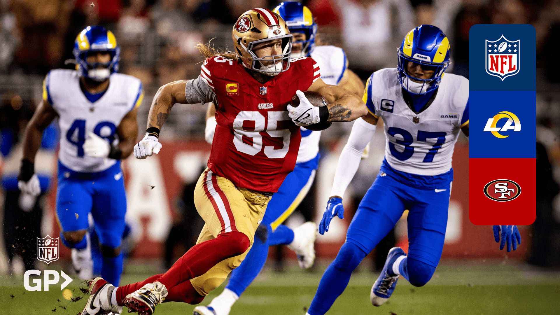 Watch Rams @ 49ers Live Stream | DAZN AE