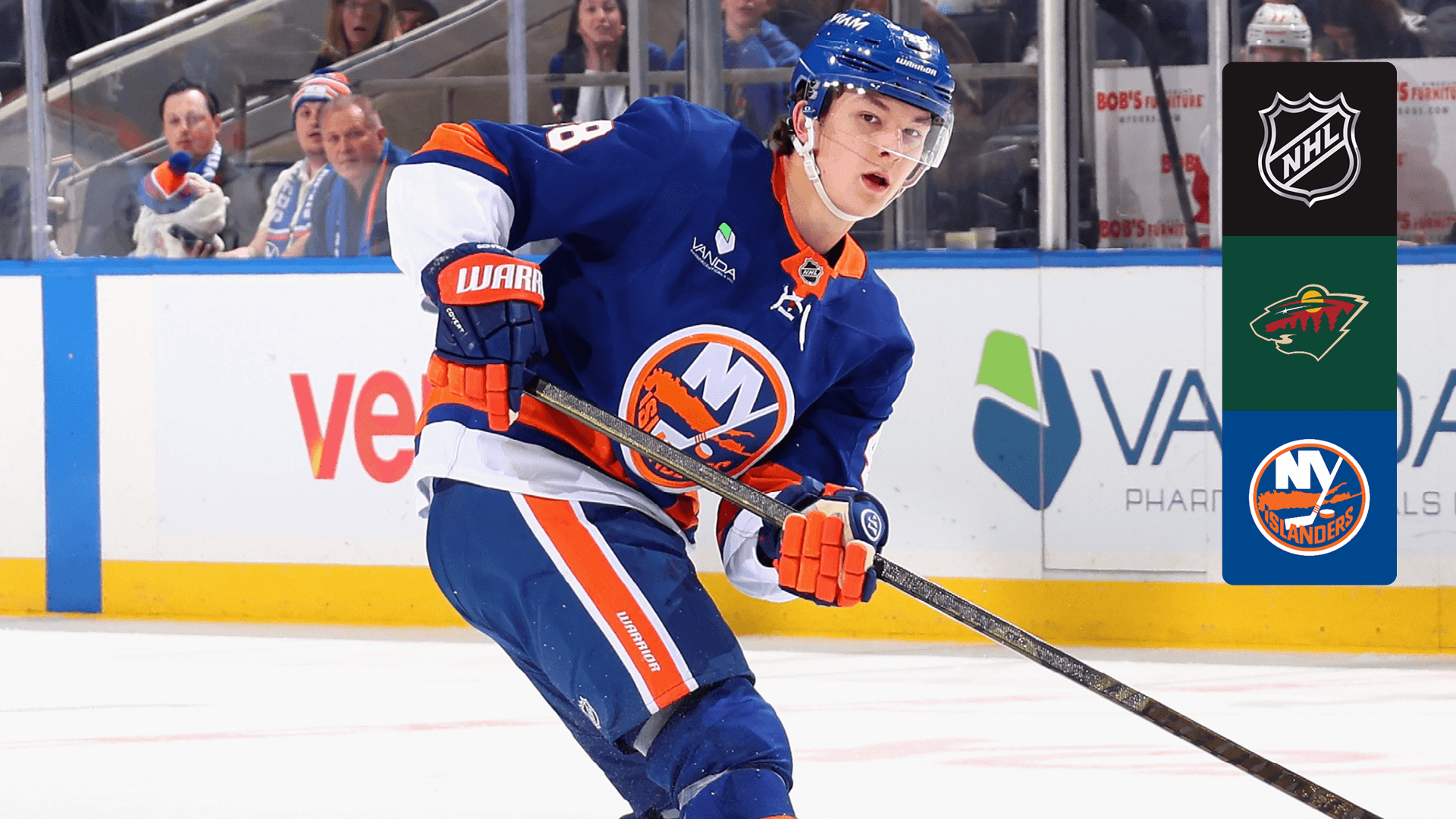 Watch Wild @ Islanders Live Stream Online | DAZN GB