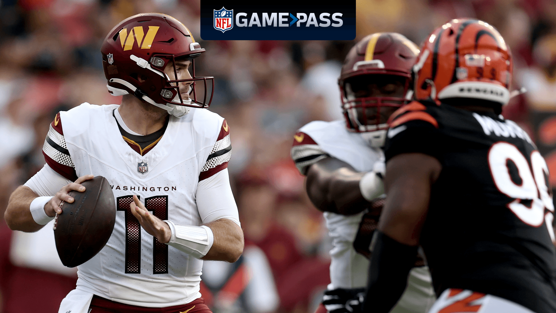 Watch Bengals @ Commanders Live Stream | DAZN IT