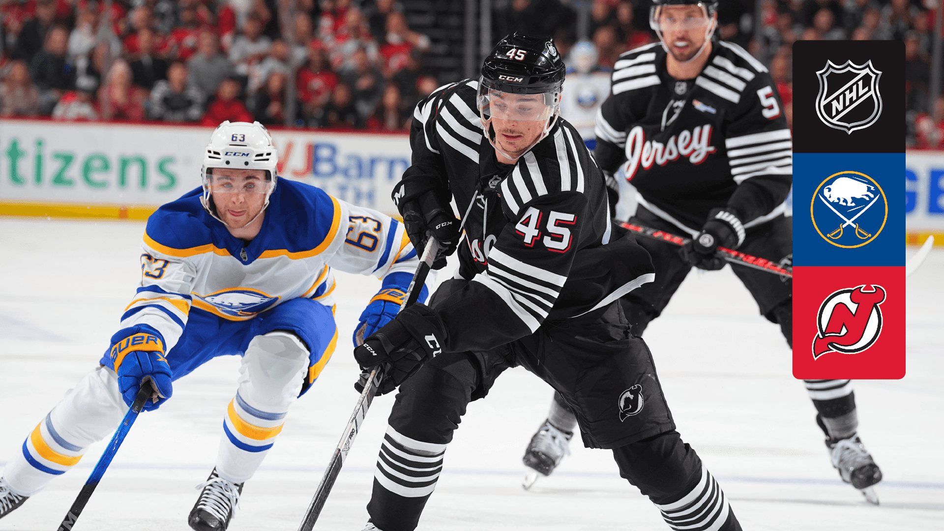 Watch Sabres @ Devils Live Stream Online | DAZN AE