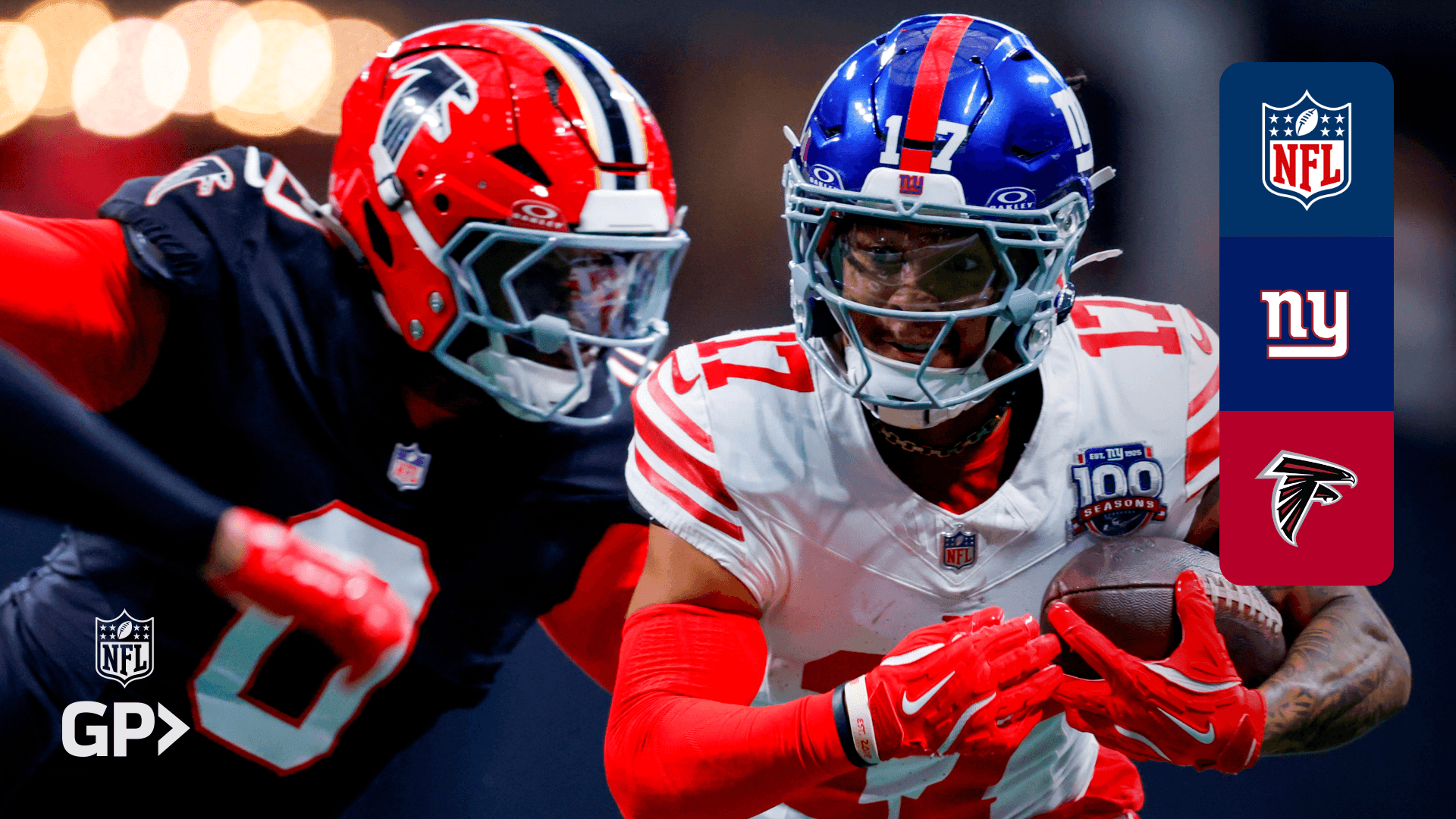 Watch Giants @ Falcons Live Stream | DAZN GB