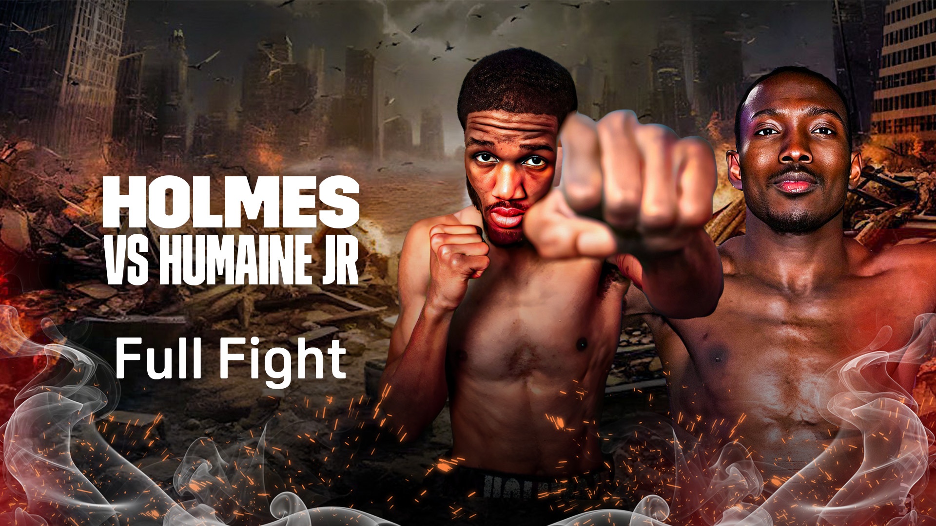 Watch Holmes vs. Humaine Jr.: Full Fight Online | DAZN PH