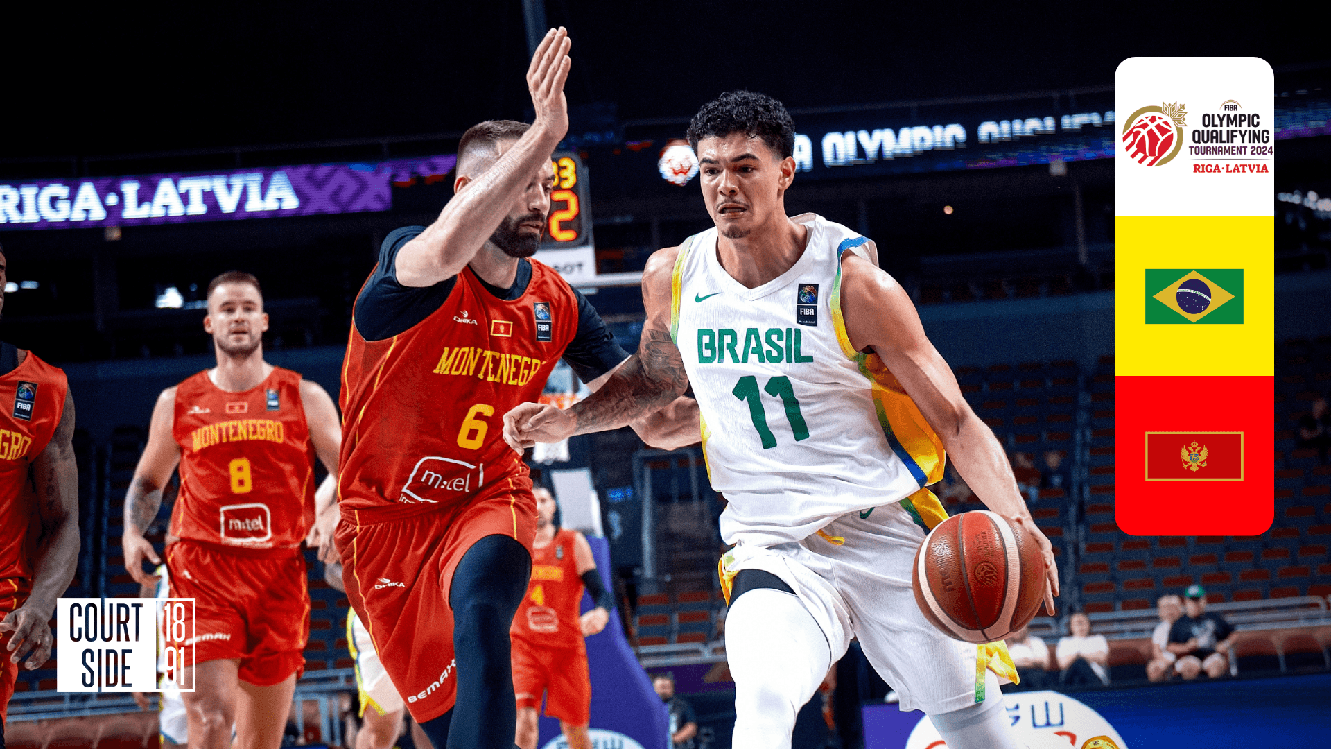 Watch Brazil vs. Montenegro Live Stream | DAZN JP