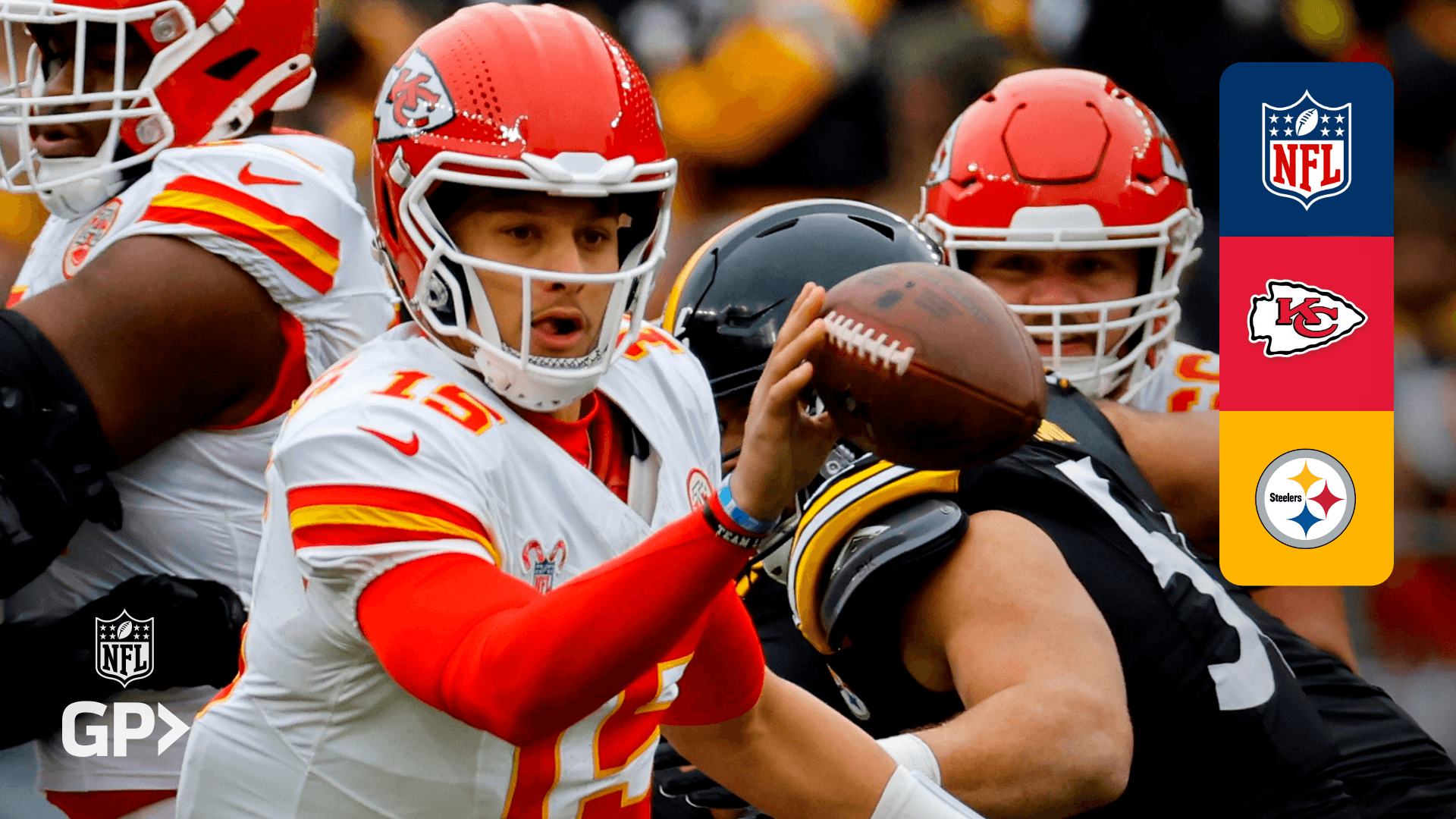 شاهد البث المباشر لـ Chiefs @ Steelers | DAZN PS