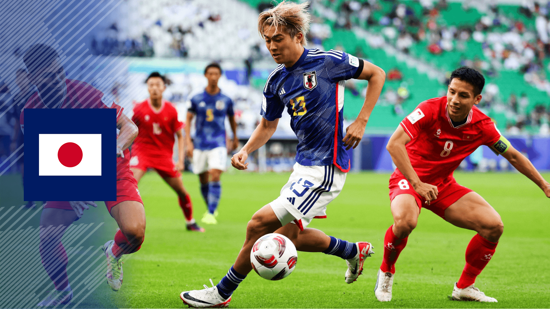 Watch Japan v Vietnam Live Stream | DAZN JP