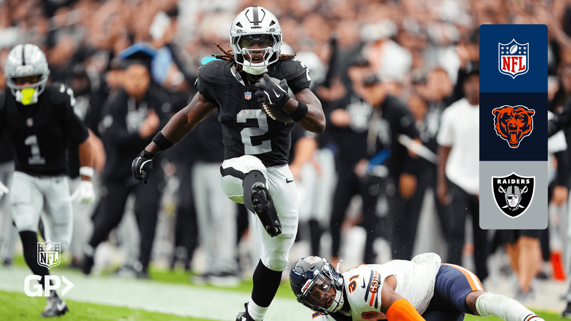 Watch Bears @ Raiders Live Stream Online | DAZN BE