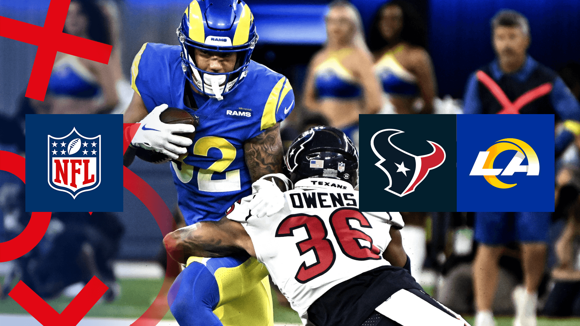 Watch Texans @ Rams Live Stream | DAZN CA