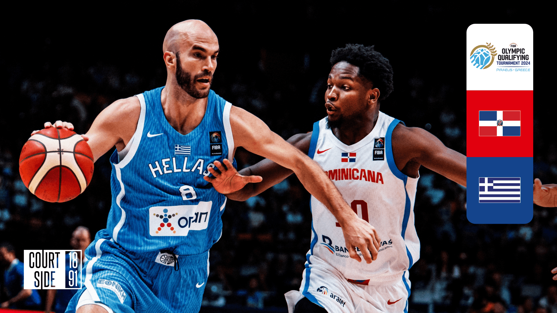 Watch Dominican Republic vs. Greece Live Stream | DAZN SB