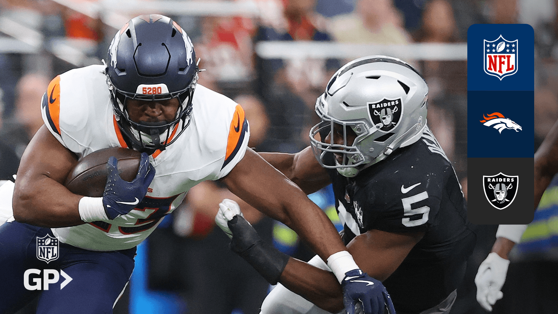 Ver Broncos @ Raiders Online en Directo | DAZN MX