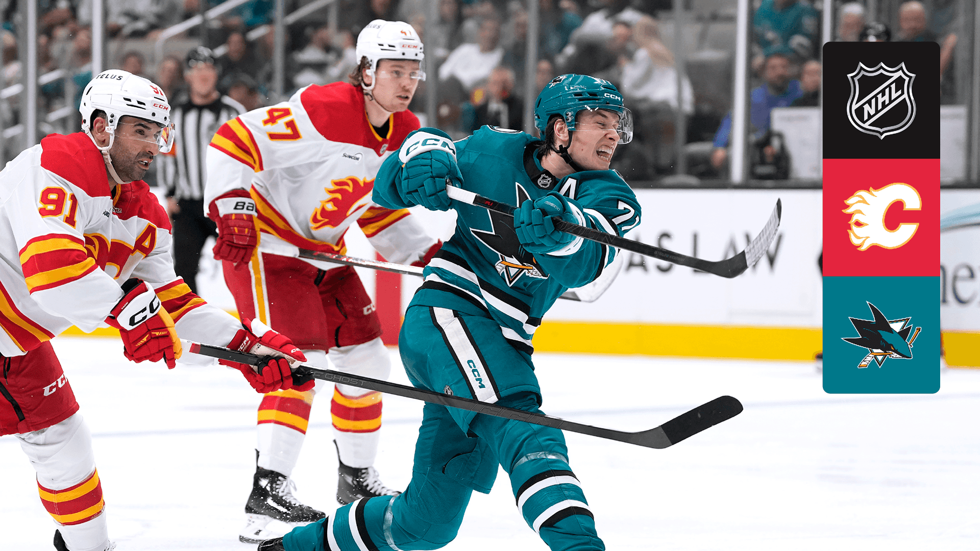 Watch Flames @ Sharks Live Stream Online | DAZN HK