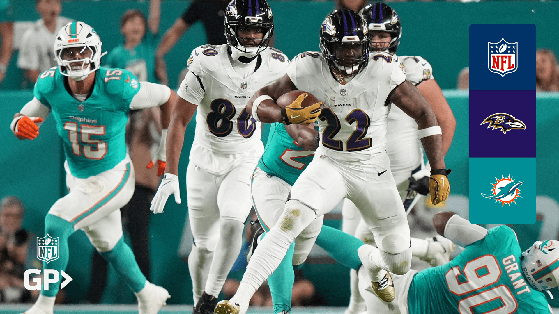 Watch Ravens @ Dolphins Live Stream Online | DAZN GB