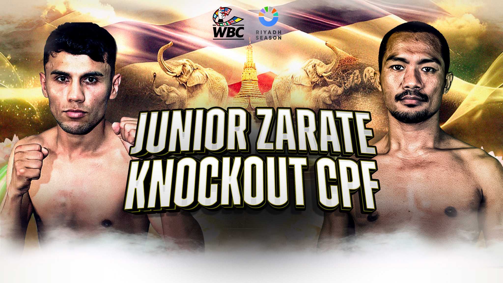 Watch Zarate vs. Knockout CPF: Full Event Replay Live Stream Online ...