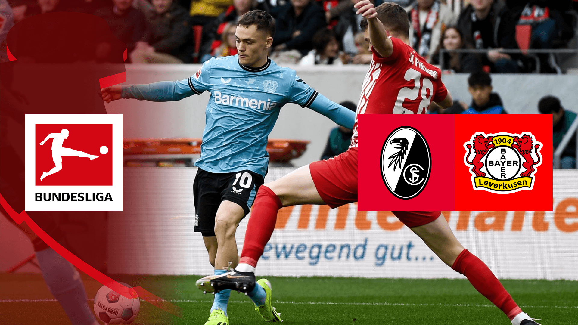 Watch SC Freiburg v Bayer Leverkusen (CH) Live Stream | DAZN LU
