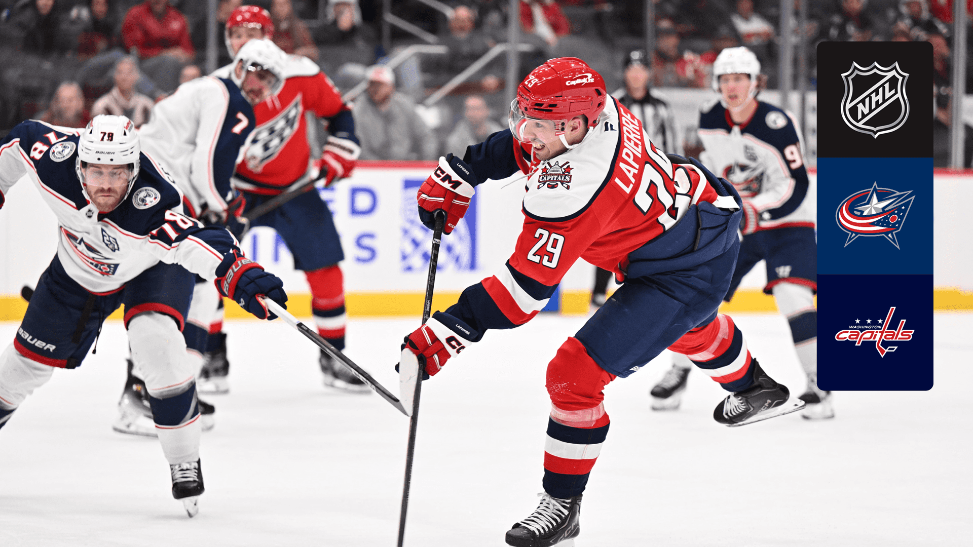 Watch Blue Jackets @ Capitals Live Stream Online | DAZN AE