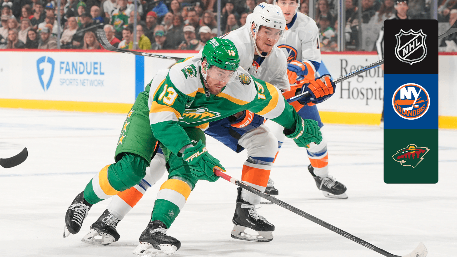 Watch Islanders @ Wild Live Stream Online | DAZN ZA