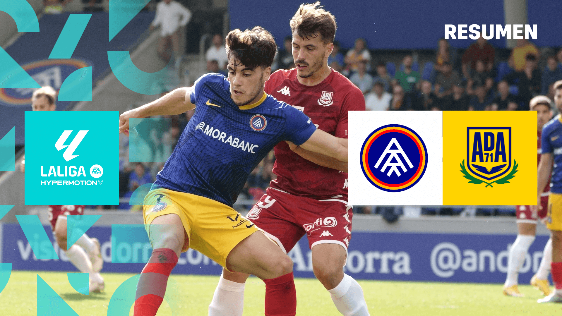 Ver FC Andorra - AD Alcorcón (Resumen) Online en Directo | DAZN ES