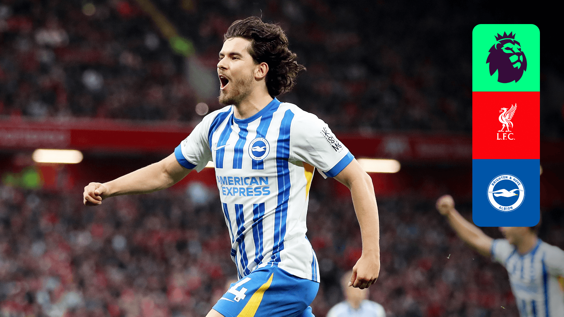 Watch Ferdi Kadioglu | Liverpool x Brighton Online | DAZN PT