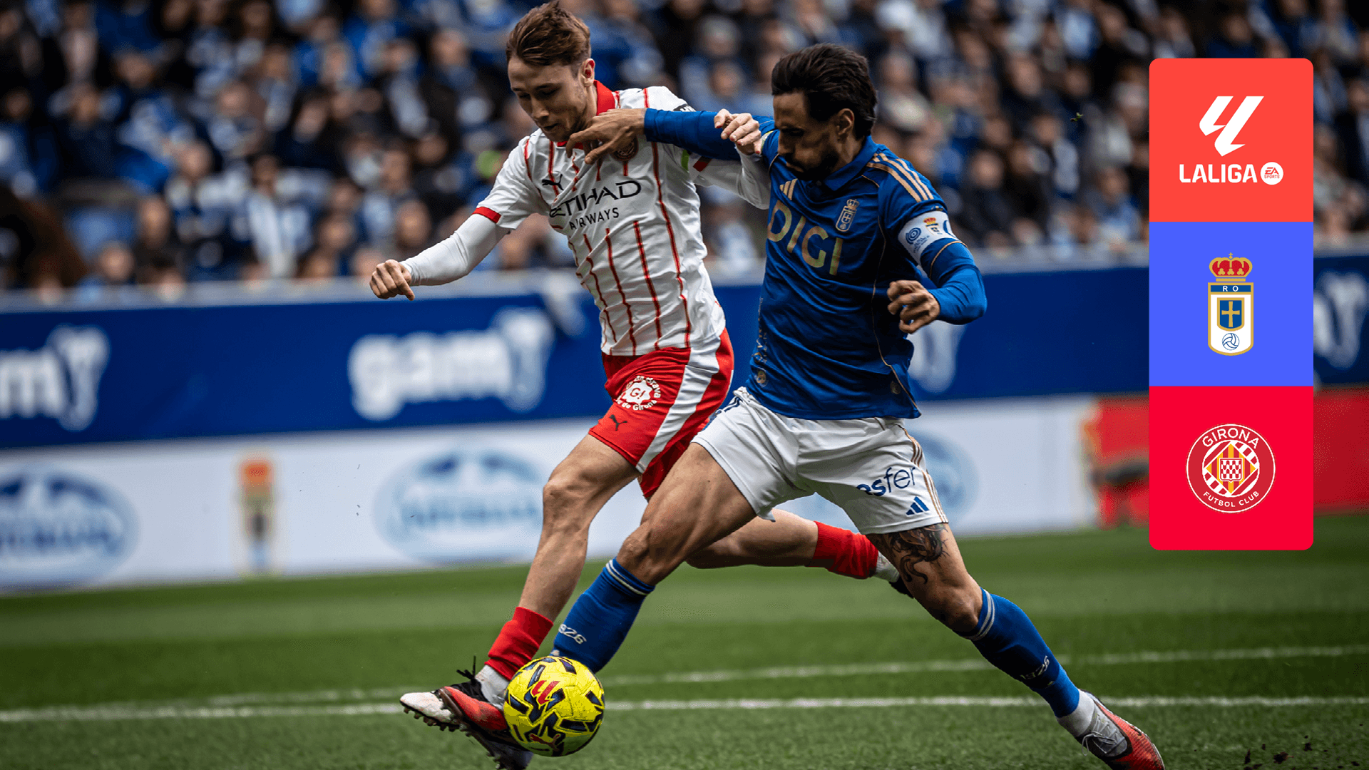 Watch Real Oviedo - Girona FC Highlights Online | DAZN DO