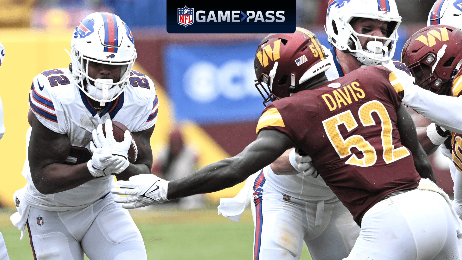 Bills @ Commanders を配信 | DAZN JP