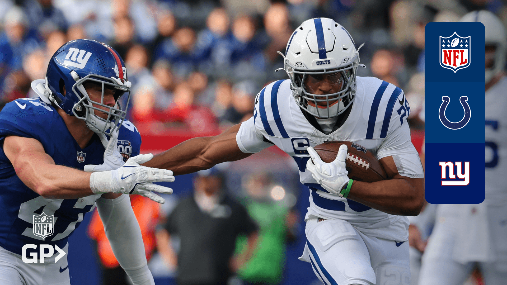 Watch Colts @ Giants (in German) Live Stream | DAZN LU